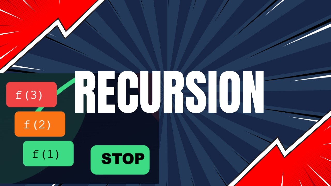Recursion Explained with Python | Beginner Tutorial & GCSE Computer Science