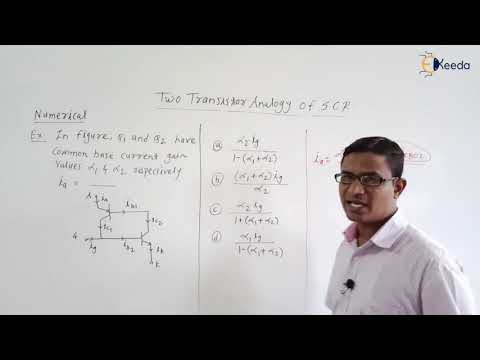 Demystifying Two-Transistor Analogy Of SCR: Power Electronics GATE Numerical Video Lecture ...