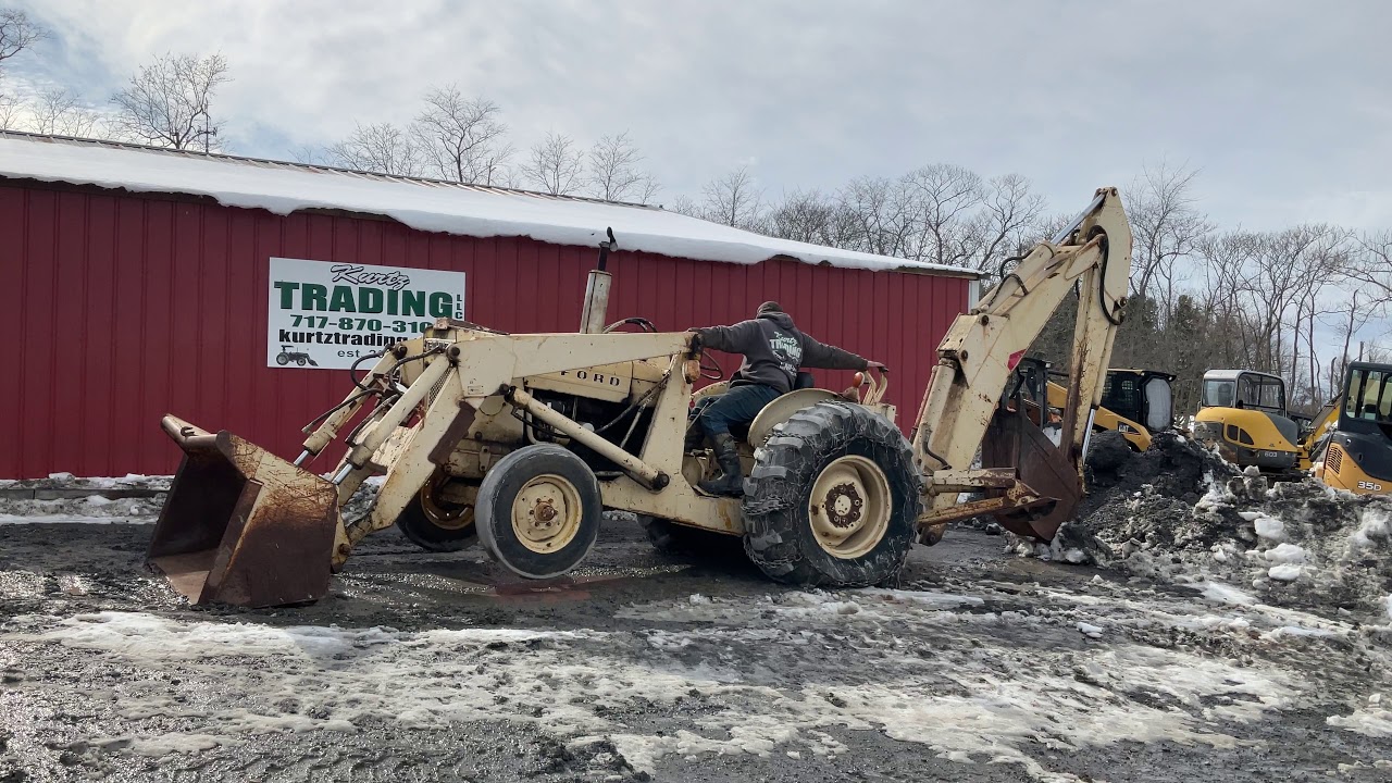 FORD 4500D BACKHOE