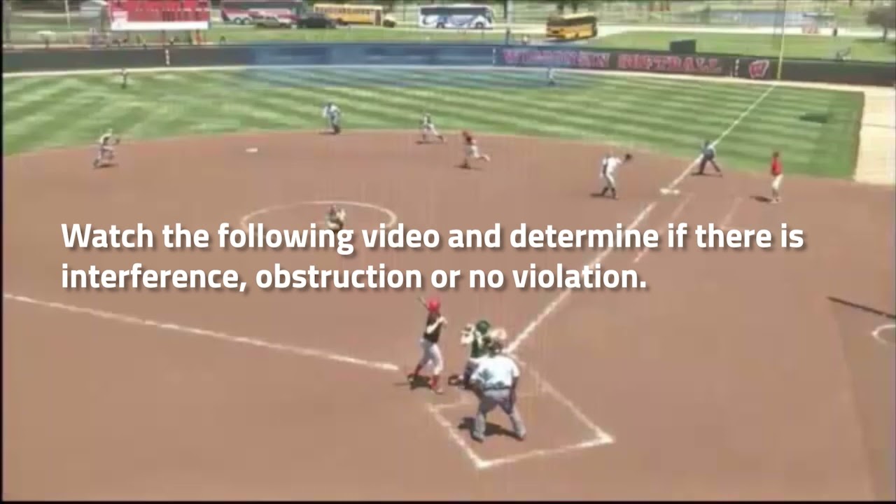 Question #96   NFHS Softball Exam Question 1 2022
