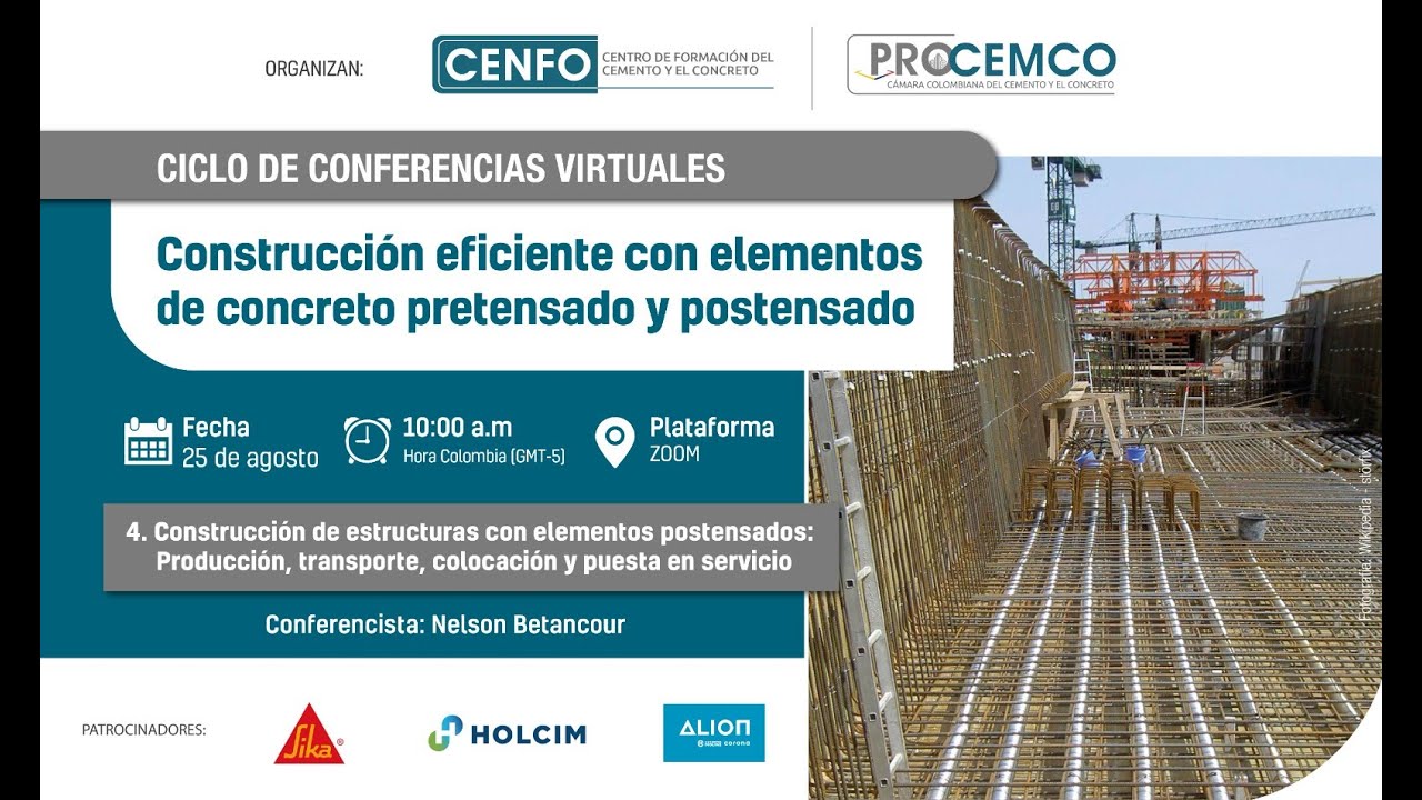 CICLO VIRTUAL CONCRETO PRETENSADO Y POSTENSADO: 4. Elementos postensados