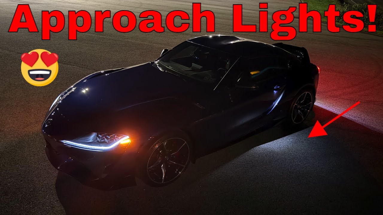 FREE Approach Lighting For GR Supra Unlocked!