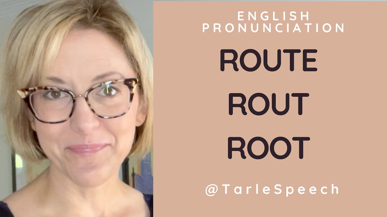 Learn how Pronounce ROOT, ROUT, ROUTE - English Homophone & Heteronym Pronunciation #learnenglish