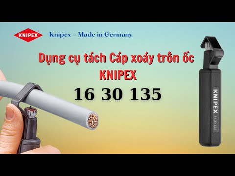 Dụng Cụ Tách Cáp Xoáy Trôn Ốc Knipex 16 30 135 SB Đường Kính Ø 6 - 29mm | #knipex |#g7tools #tools