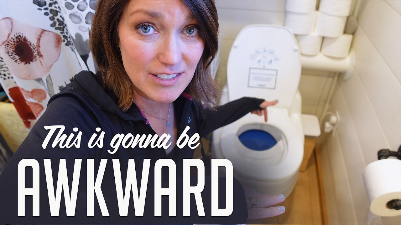 Composting Toilet - How It Works in my 34x10 Tiny House on Wheels