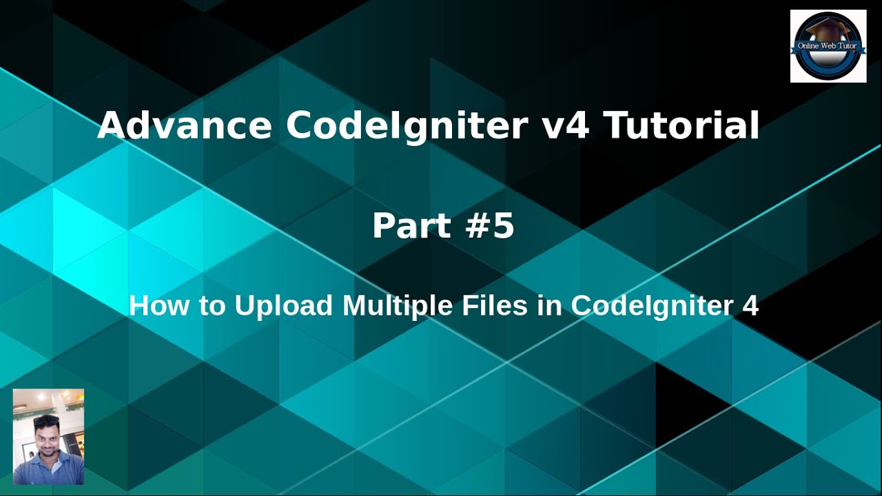 Advance CodeIgniter 4 Framework Tutorials #5 How to Upload Multiple Files in CodeIgniter 4