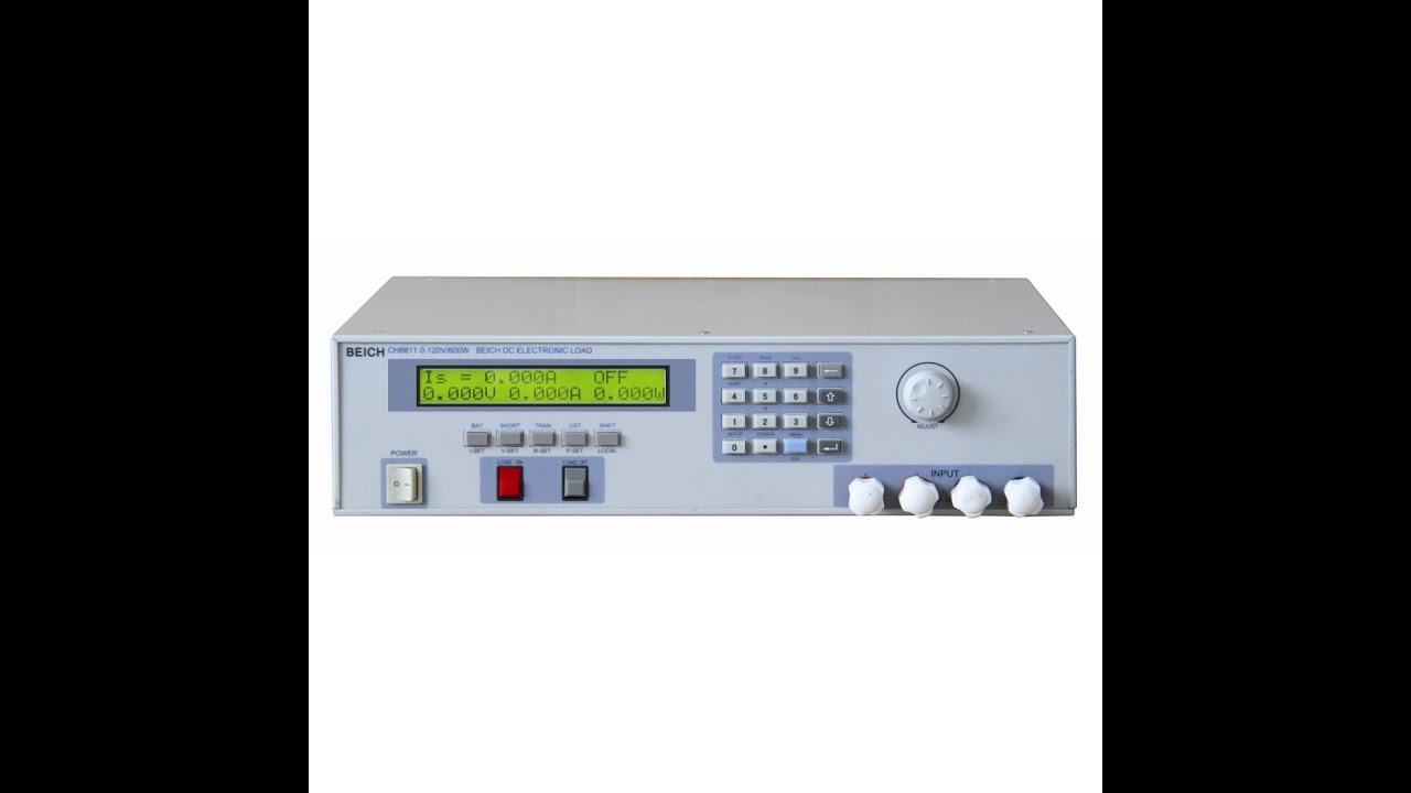1.2kW Beich DC Electronic Load from Circuit Specialists