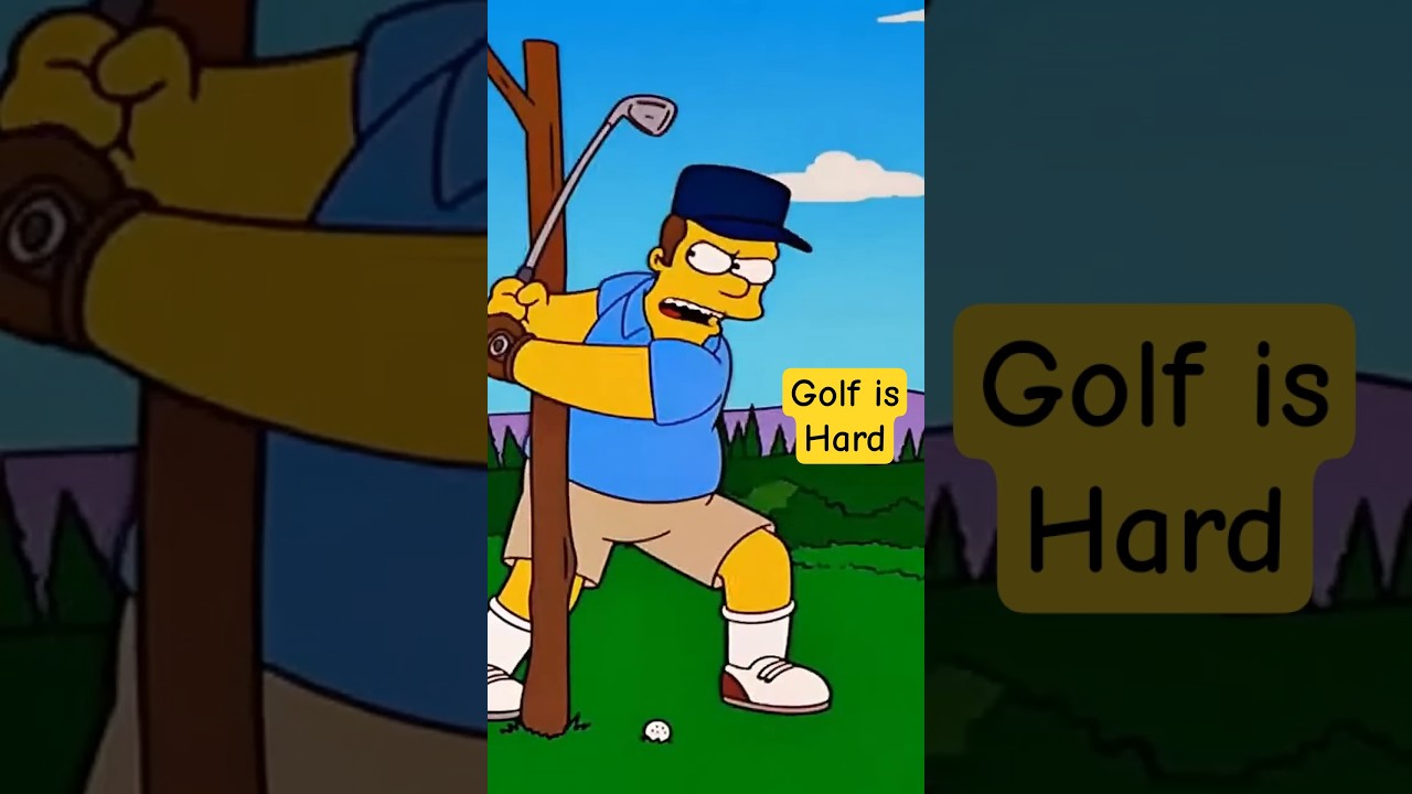 A Typical Round of Golf (Cartoon for Adults)
