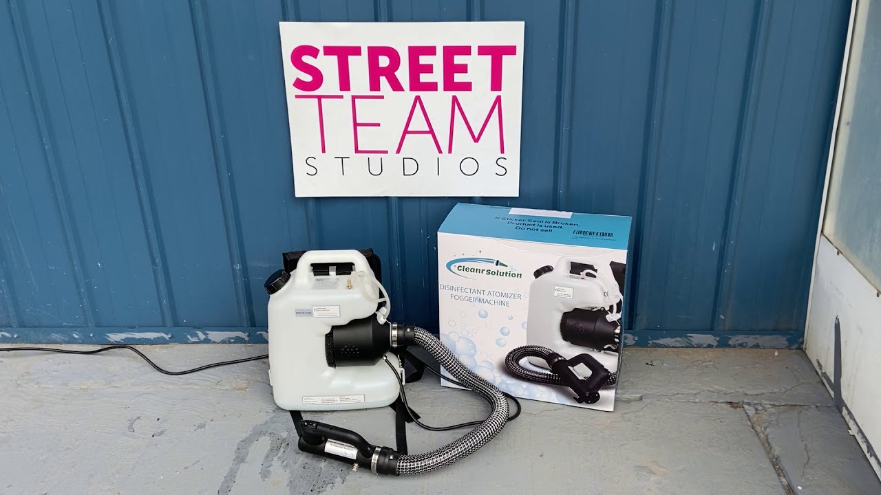 Cleanr Solution Disinfectant Fogger Machine Review