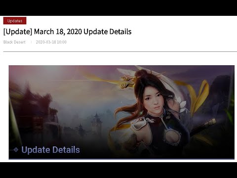 [Game Play] What should you do this week? (18MAR2020 Patch) | Black Desert Asia (TH/SEA)