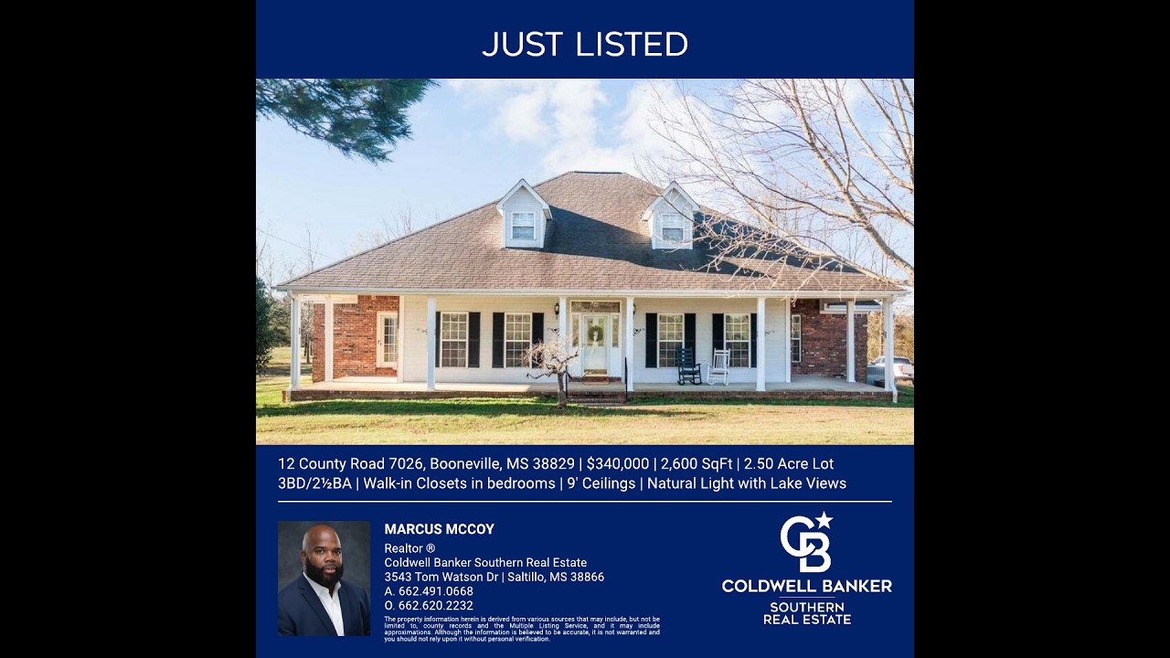 12 County Road 7026, Booneville, MS 38829 - Home for Sale