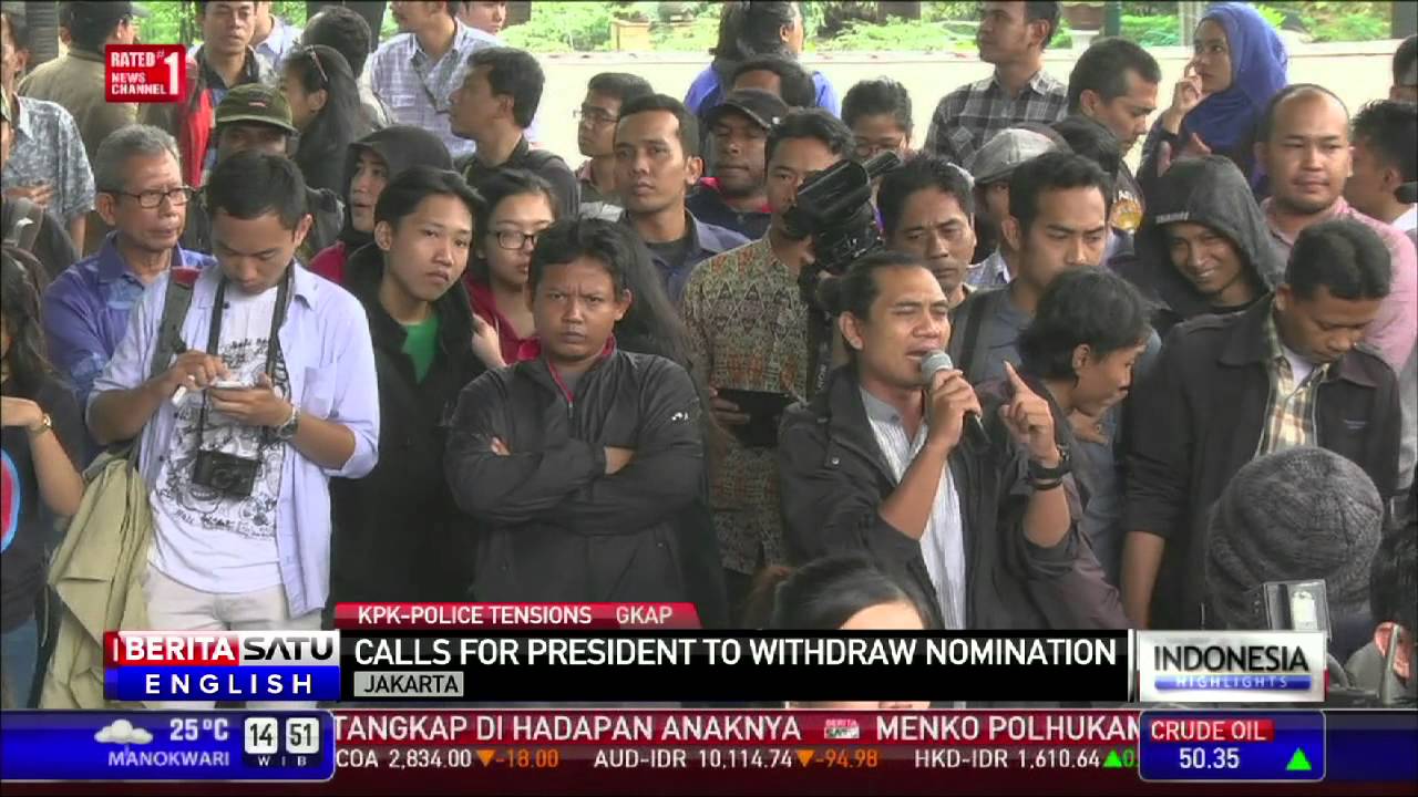 Indonesian Activists Rally in Support of KPK as Anti-Graft Body Faces Another Police Challenge