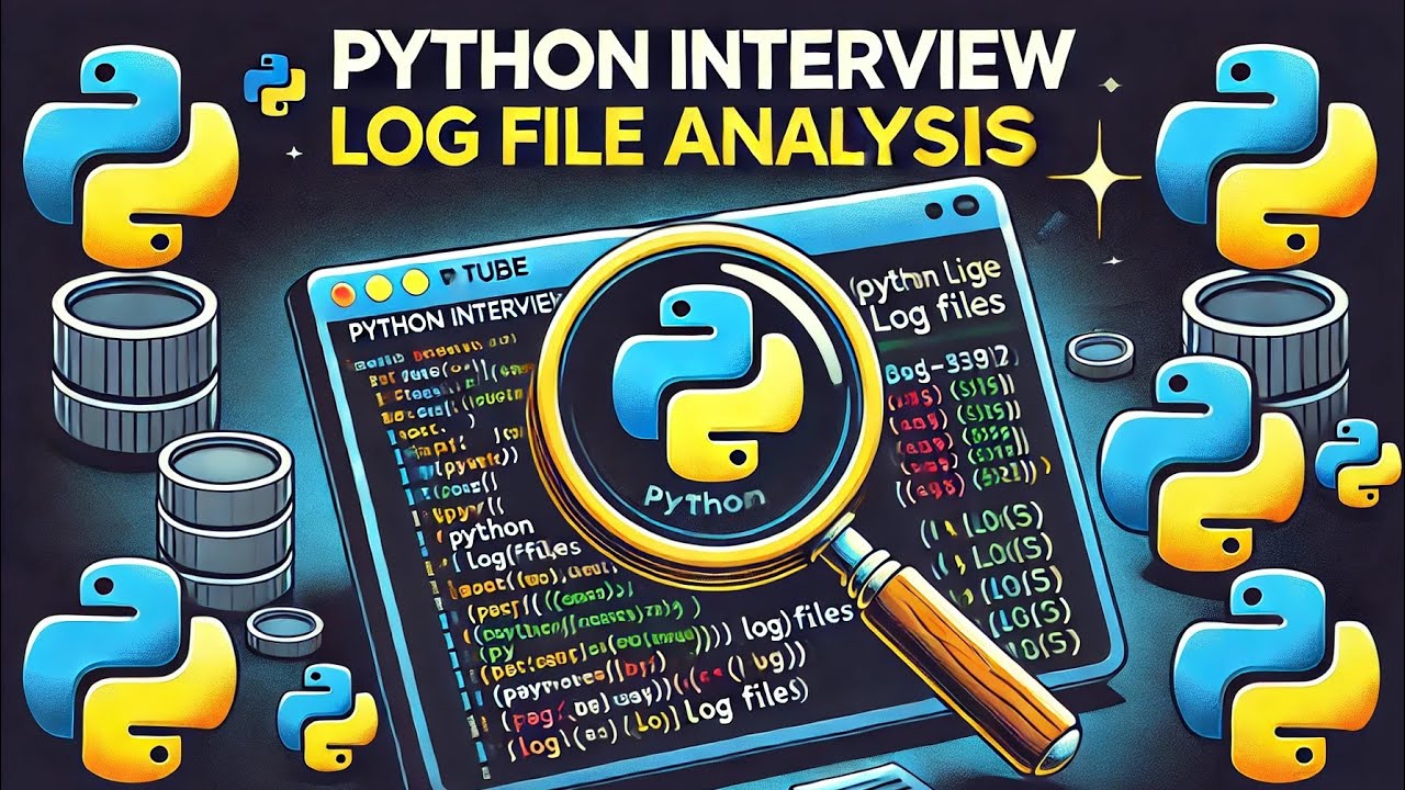 Python Interview: Log File Analysis | Complex Scenario | #python #dataengineering #dataanalytics