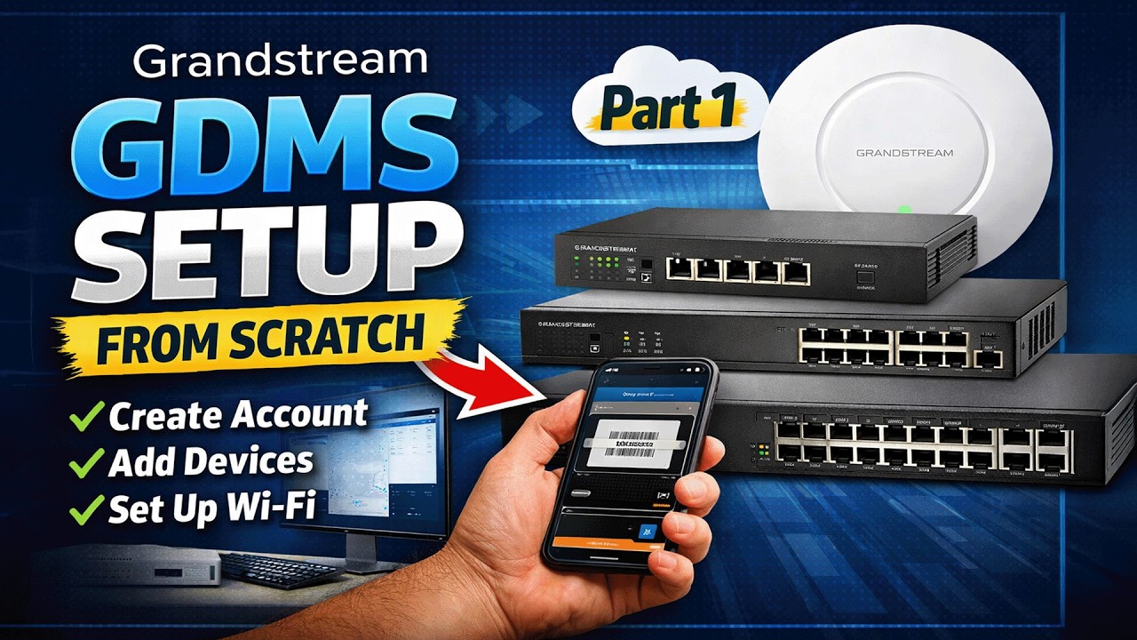 Grandstream GDMS Setup from Scratch (Full Walkthrough) | Part 1