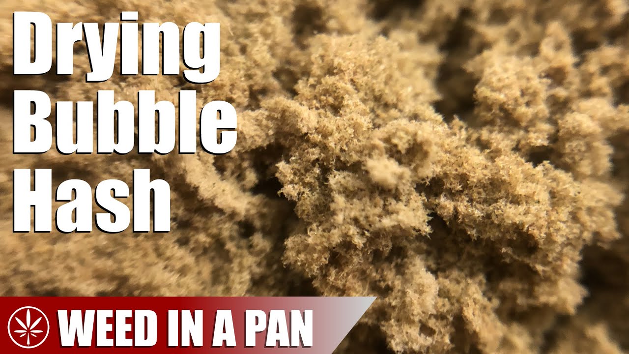 How to Dry Bubble Hash