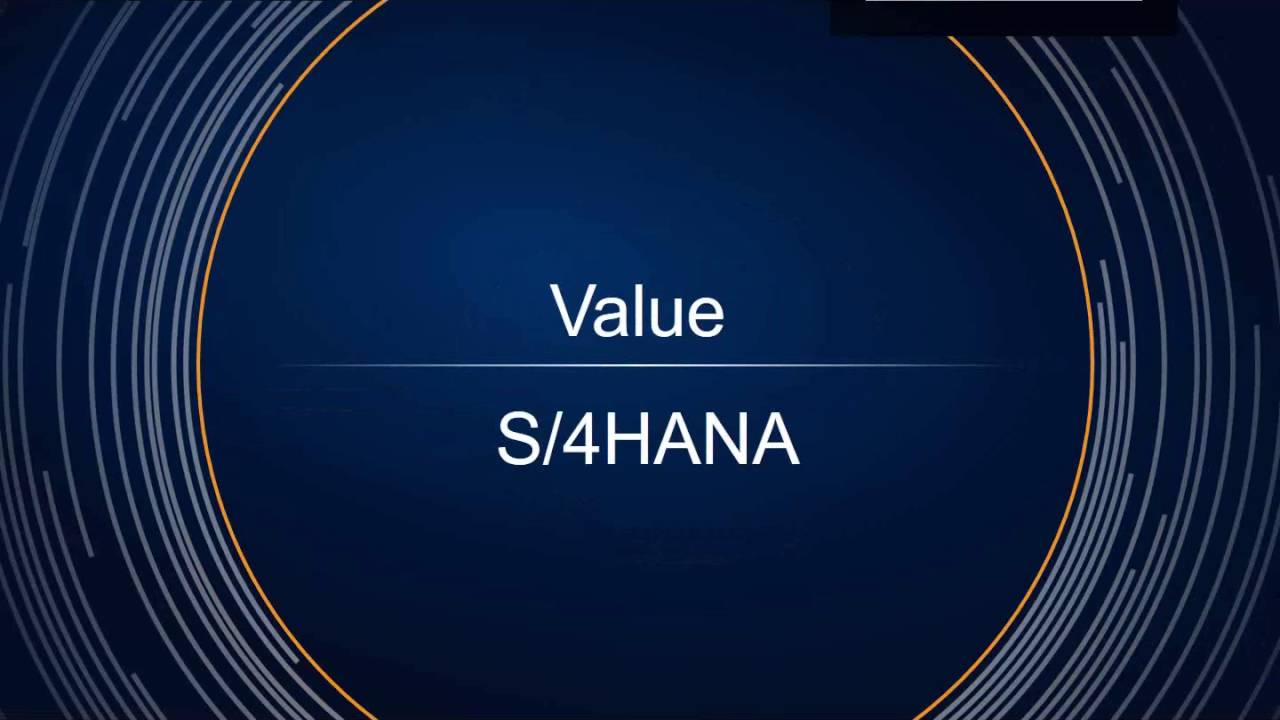 SAP S/4 Hana overview by Dilip Sadh