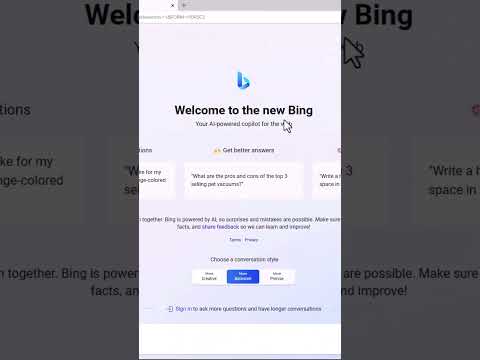Microsoft Being AI Chatbot #magnetbrains #shorts