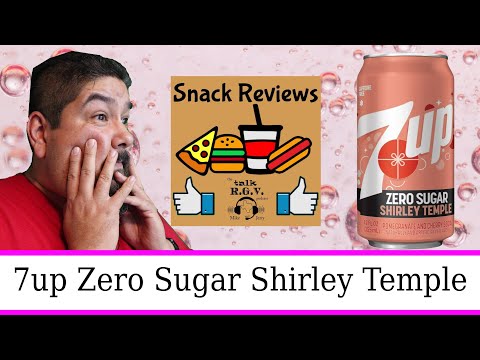 7up Zero Sugar Shirley Temple Review