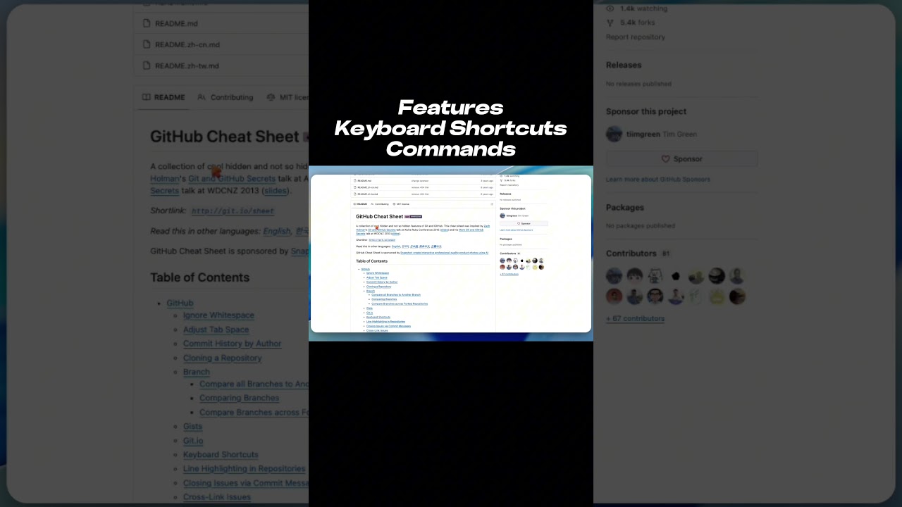 Master GitHub with this Hidden Cheat Sheet! #github
