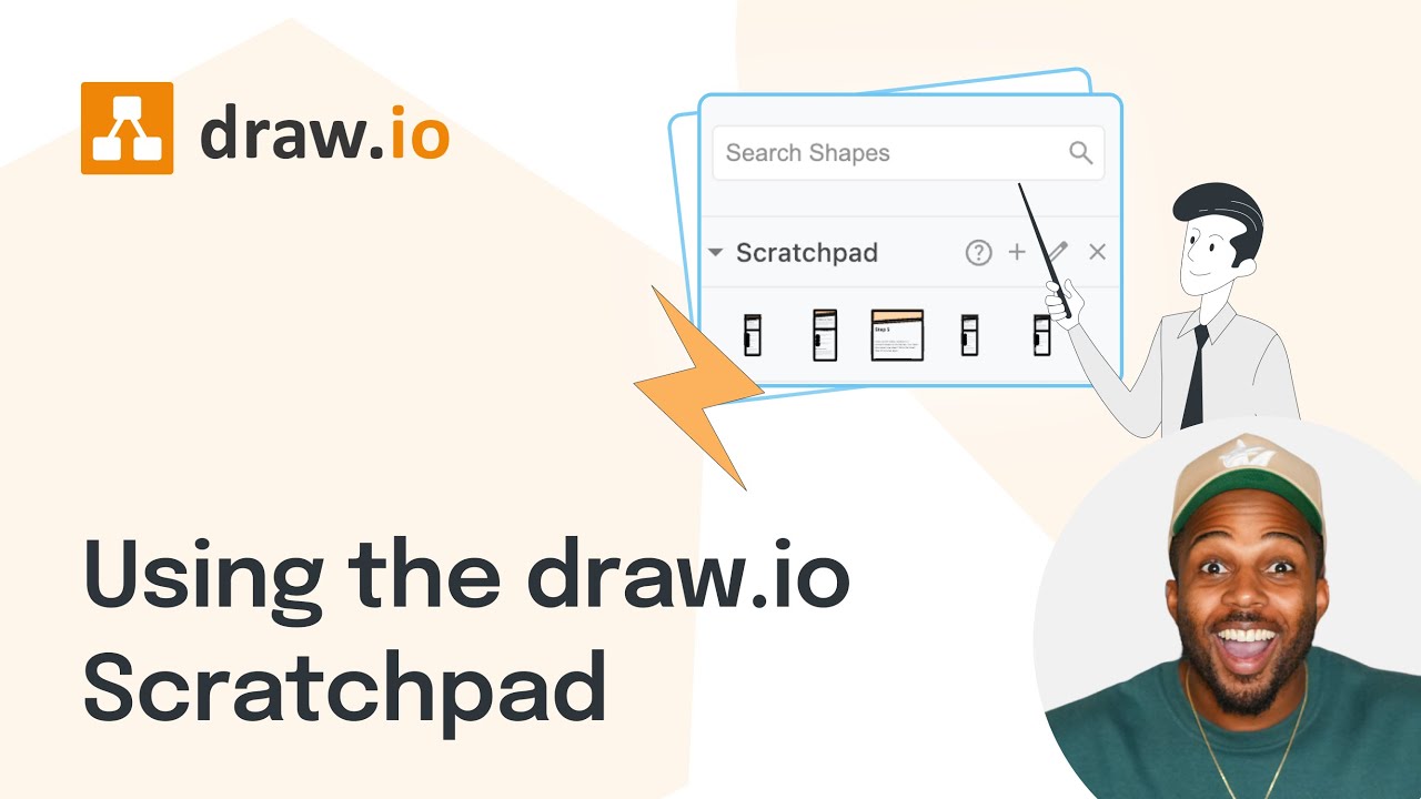 Using the draw.io Scratchpad