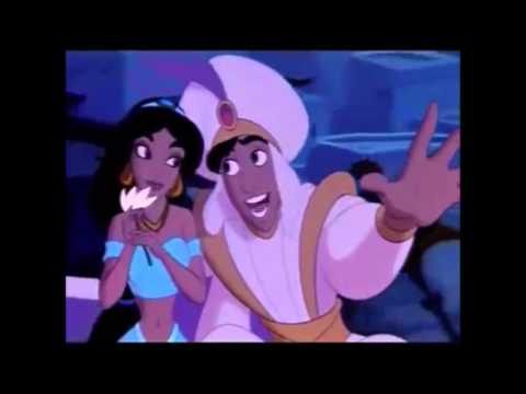 The magic carpet ride scene from Aladdin dubbed with realistic audio