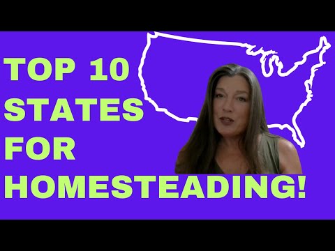 TOP 10 STATES to HOMESTEAD!