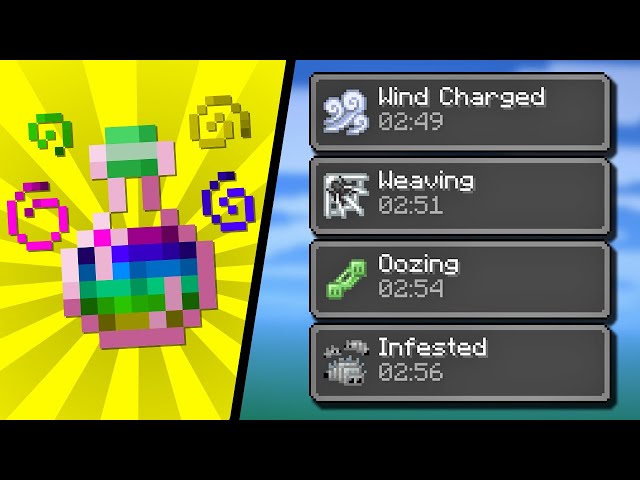 New Minecraft 1.21 potions are more beneficial for hostile mobs than ...