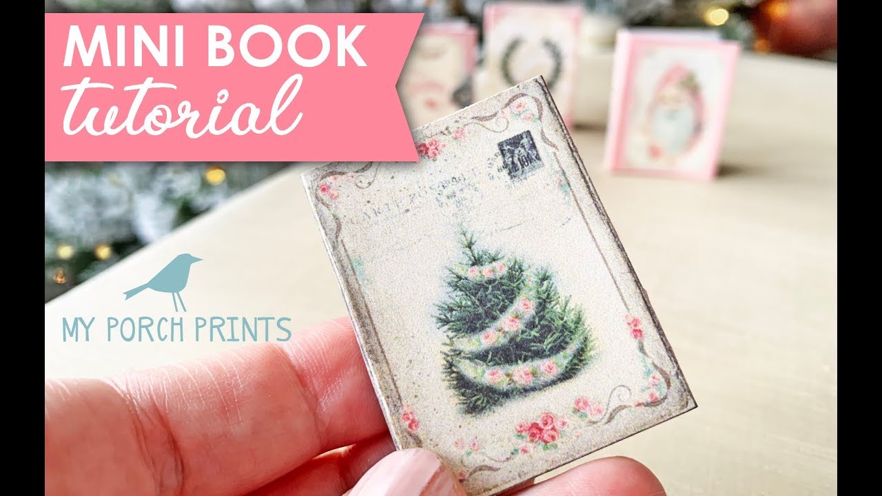 Mini Book Tutorial | My Porch Prints