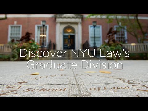 Discover NYU Law's Graduate Division
