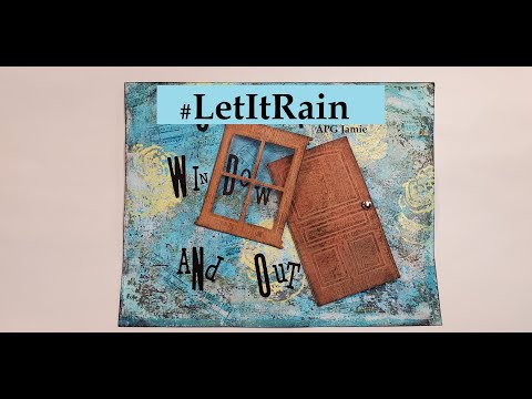 Interactive Journal Page on the Flat #LetItRain