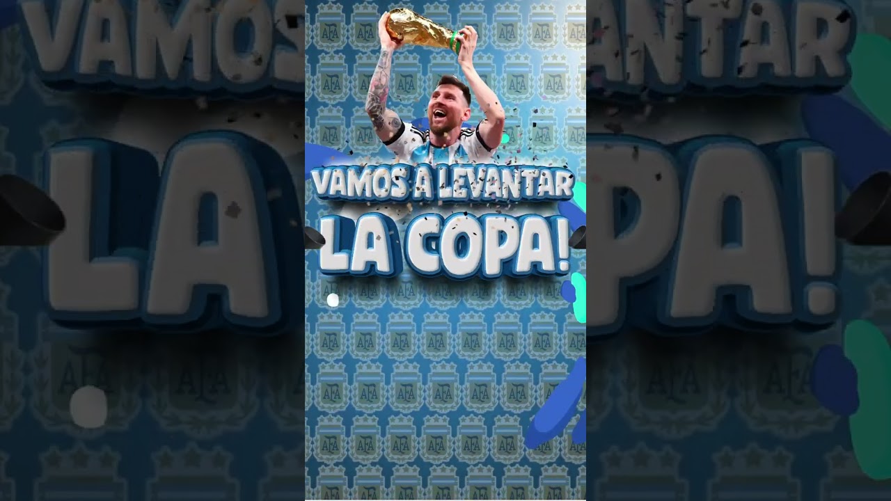 Messi Invitación Animada con Inteligencia Artificial, Messi dice mensaje personalizado