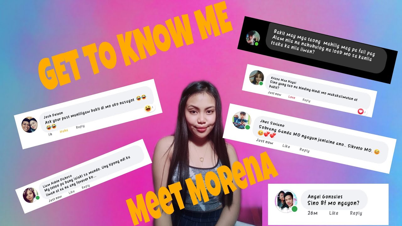 Get  to know me / Meet Morena