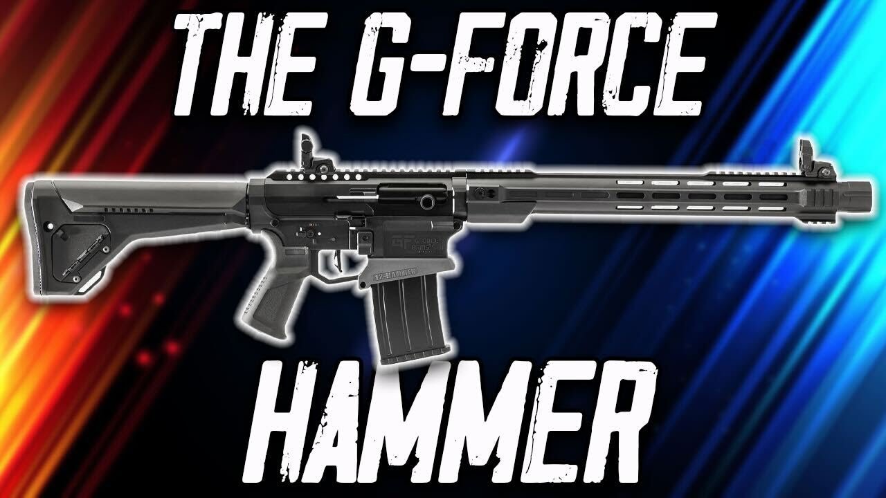 GForce Arms GF12HMRB 12-Hammer Semi-Auto 3" 5+1 18.50" Shotgun
