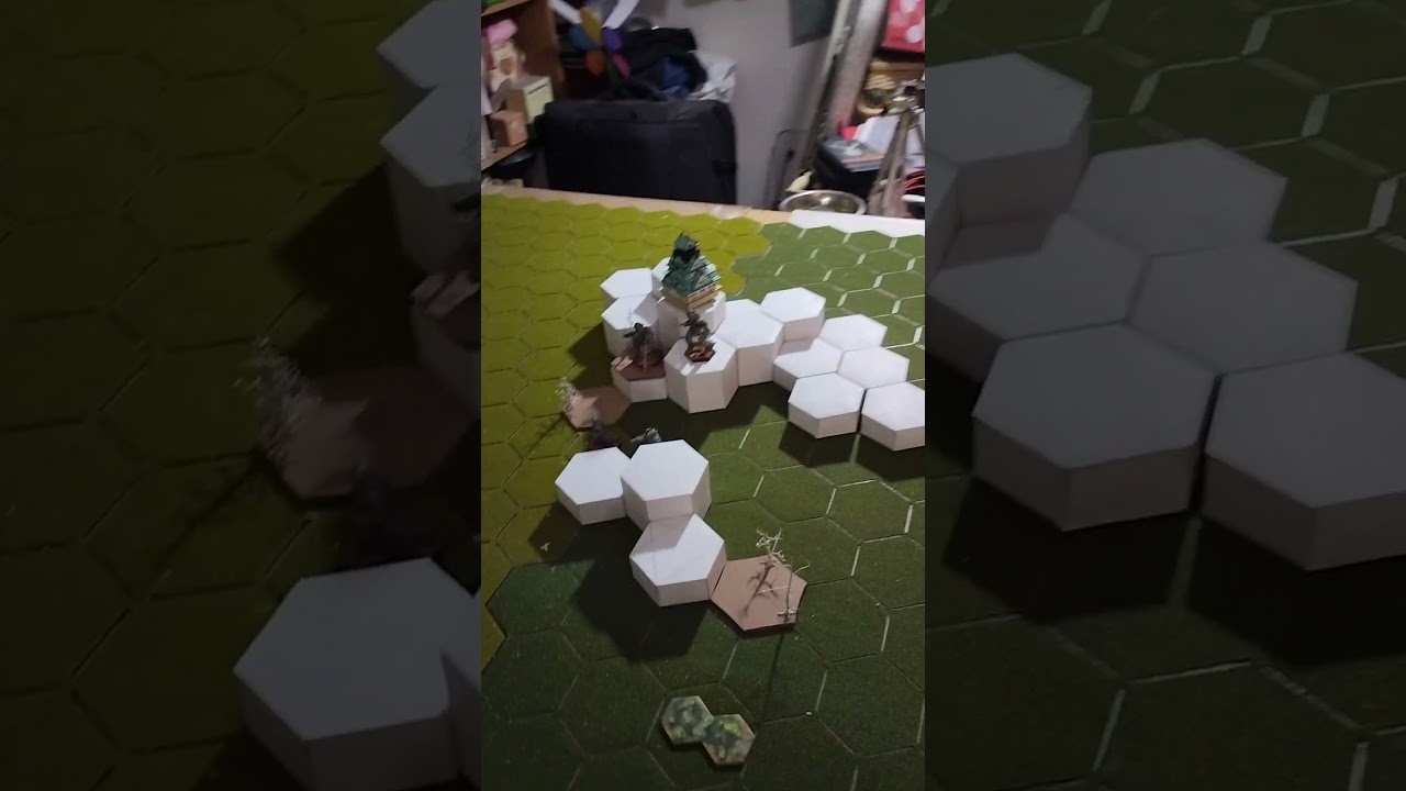 #battletech double sized hex project wip #1