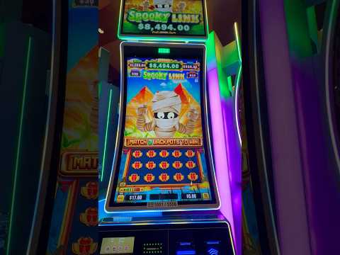Spooky link jackpot match bonus!