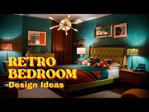 Retro Bedroom Design Ideas | From the 50s to the 90s