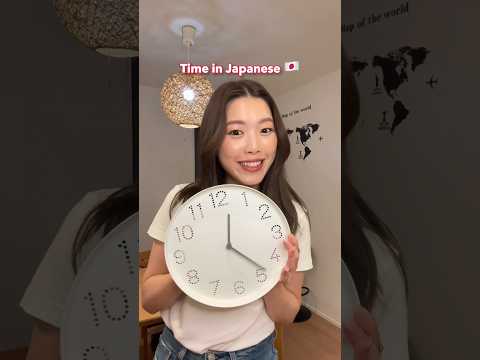 Time in Japanese 🇯🇵(o’clock)