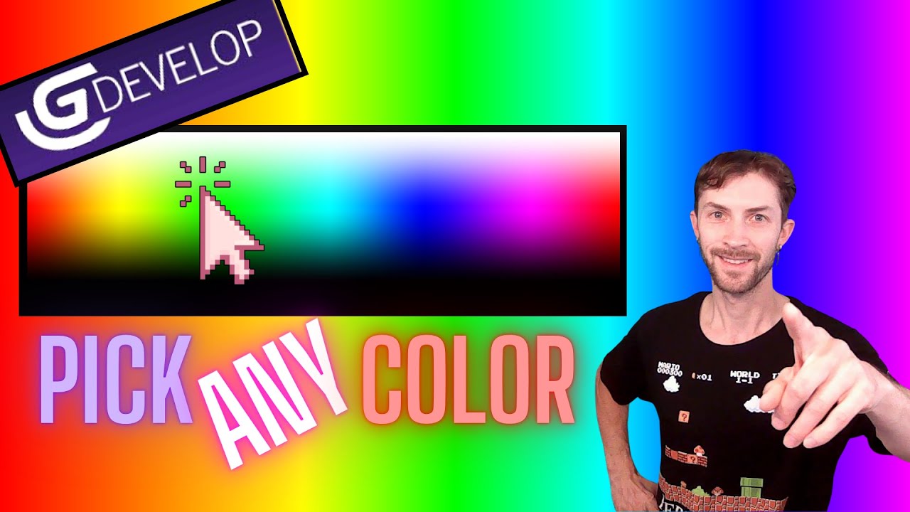 How to Pick ANY Color in GDevelop
