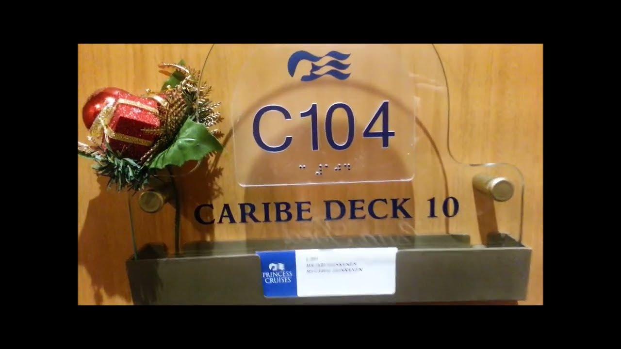 Cabin C104 - Balcony - Crown Princess