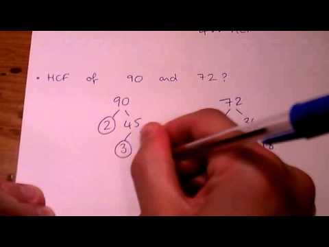 How to - calculate Highest Common Factors and Least Common Multiples