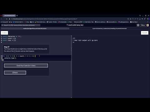 FreeCodeCamp JavaScript Algorithms and Data Structures! Pt.1