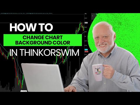 How To Change Chart Background Color in Thinkorswim | Beginner Tutorial