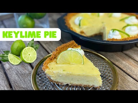 Silky Smooth Keylime Pie with Graham Cracker Crust