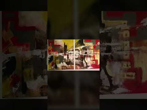 Abstract Art on canvas .. ARTist..Noel Debono.