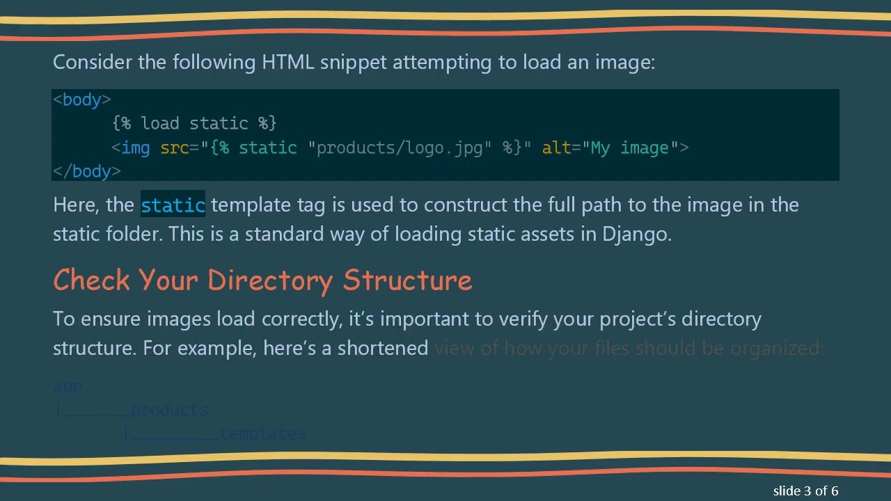 How to Effectively Load Images from Static Files in Django