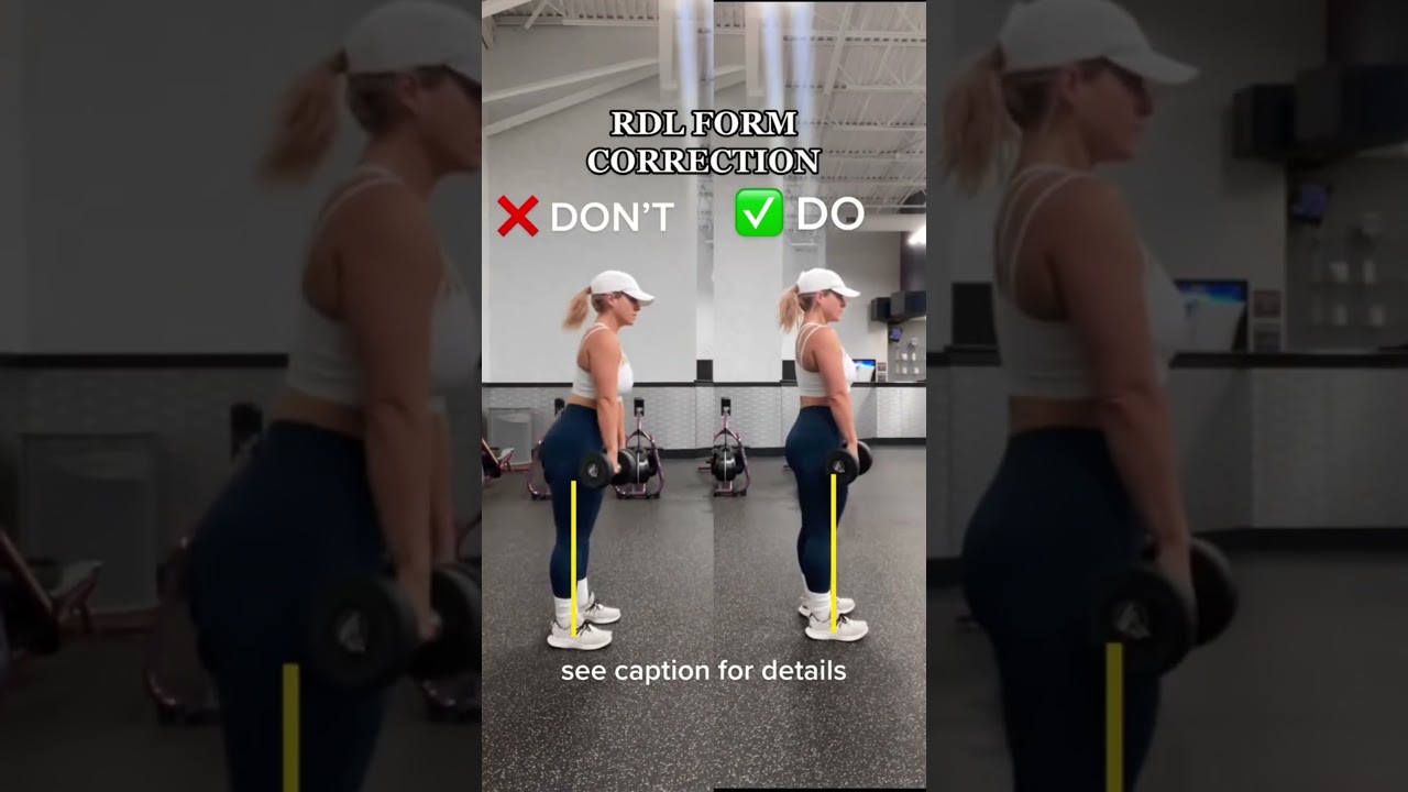 RDL is a strength exercise that targets the muscles in your back, glutes, and hamstrings.