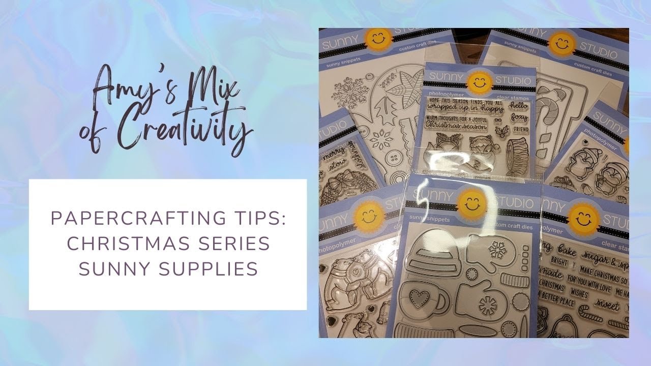 Sunny Studio Stamps and Die-cuts for the Holidays