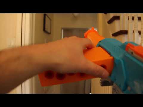 The Cryptid Conversion: A Pump Action Clip Fed Nerf Sledgefire ...