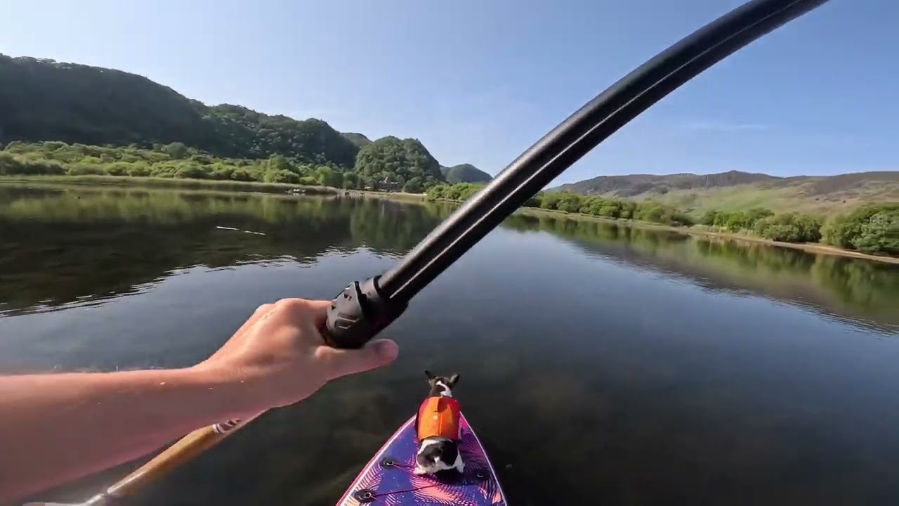Paddleboarding Derwentwater - Insane underwater landscapes
