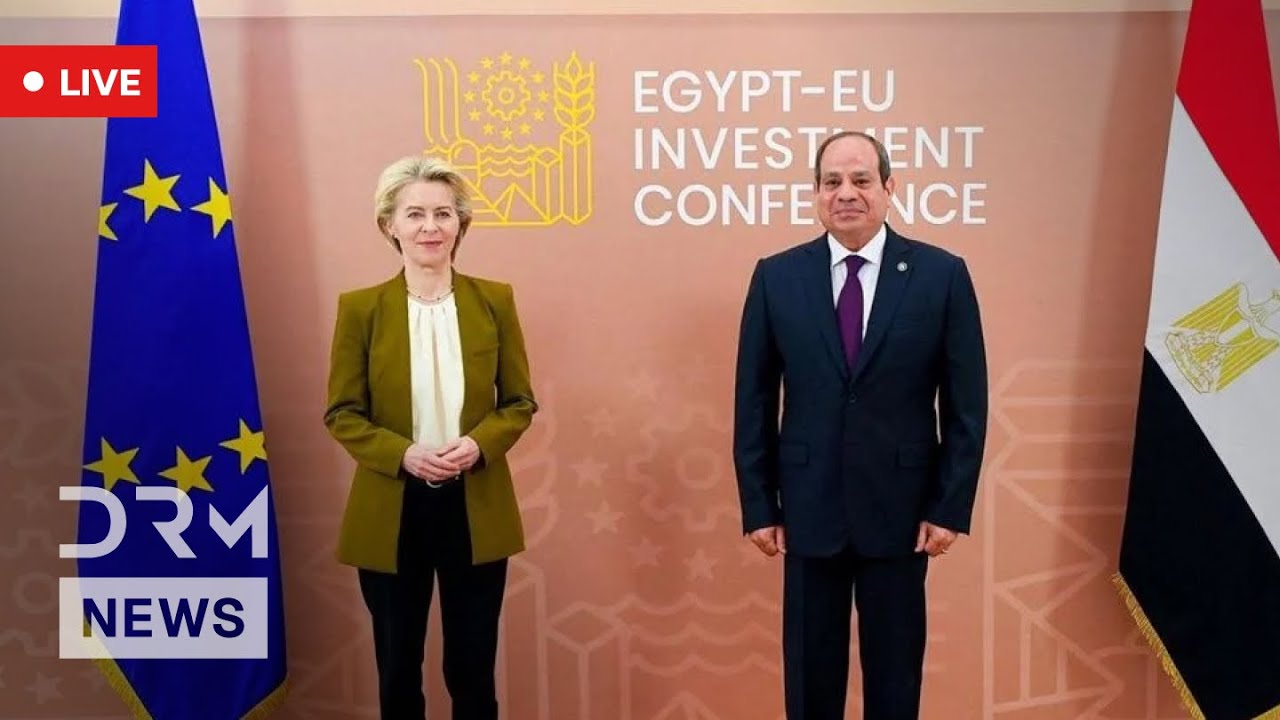 LIVE: EU Leaders Meet Egypt’s President el-Sisi in Brussels Summit | AC1N